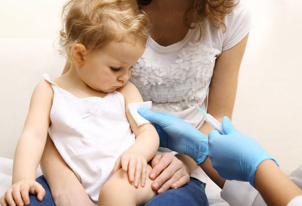 Older children who were not vaccinated earlier and high-risk adults ...