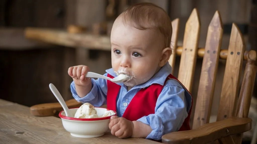 When Can Babies Have Ice Cream