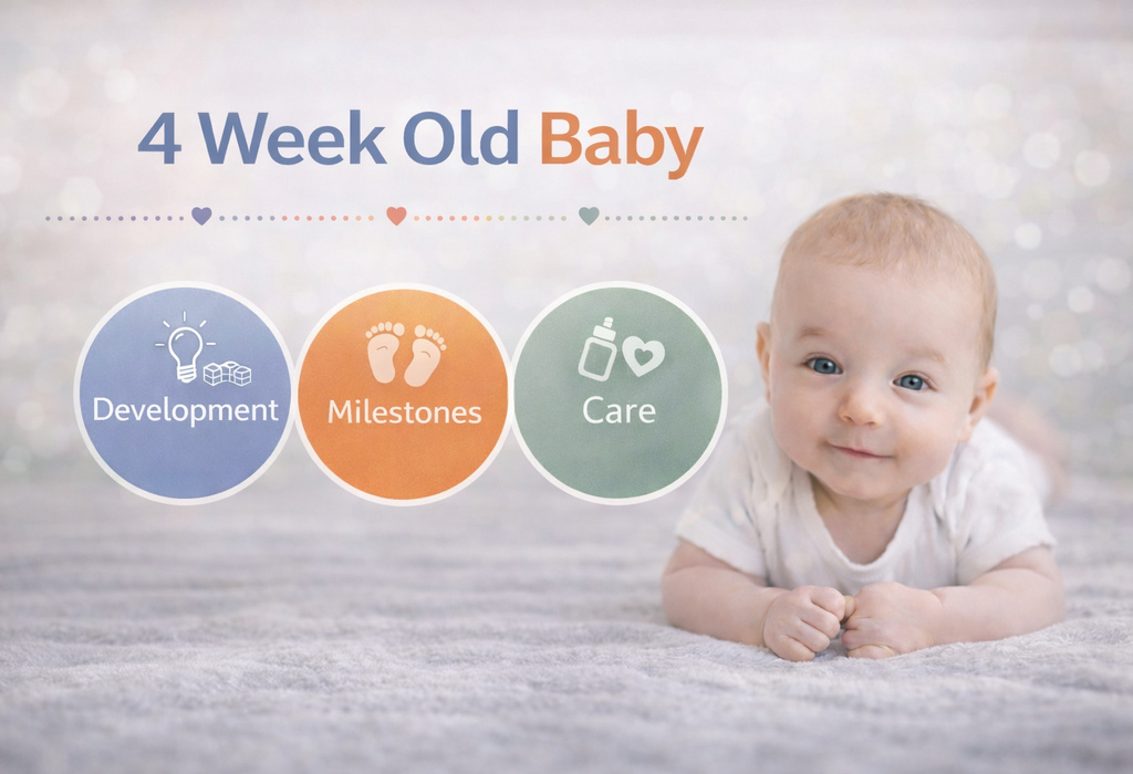 4 Week Old Baby: Development, Milestones & Care Tips