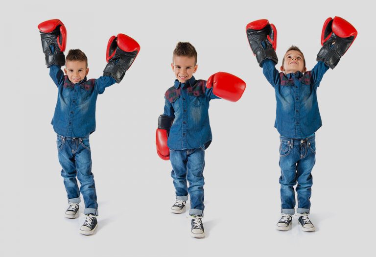 2. A Boxing Set with a Punching Bag