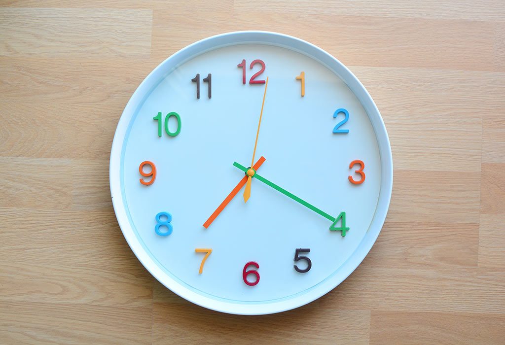 Paper Plate Clock