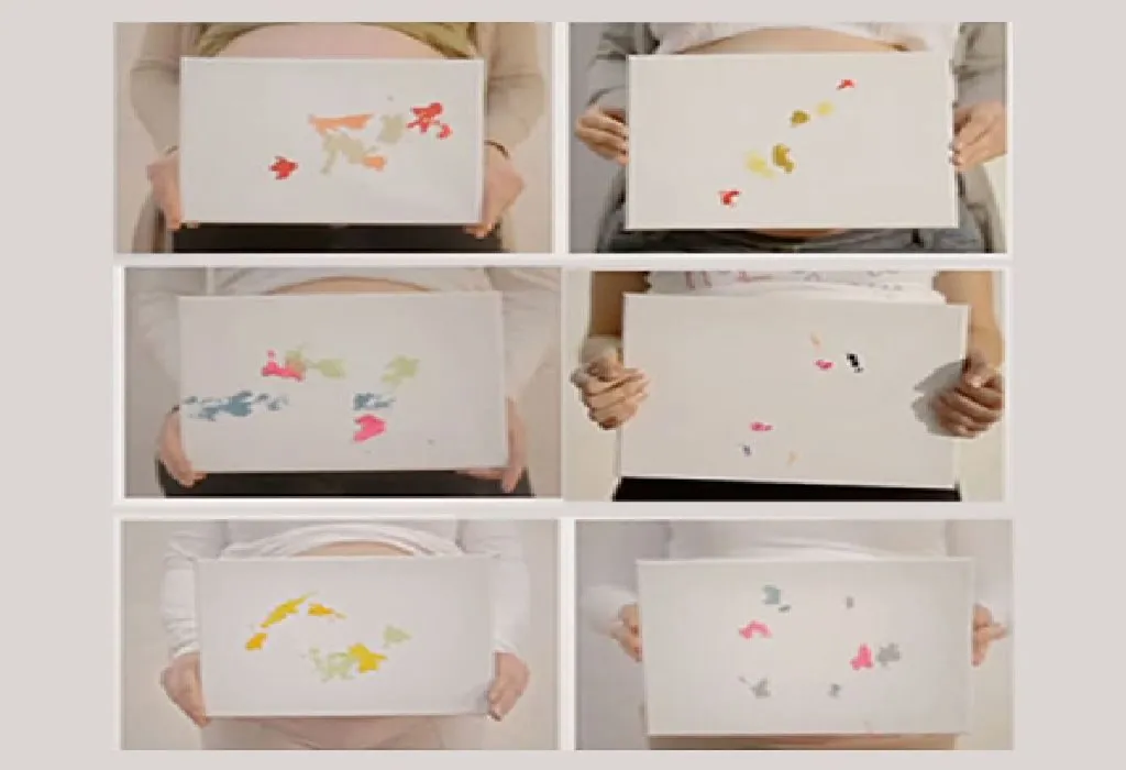 These Paintings Made By Unborn Babies Will Win Your Heart