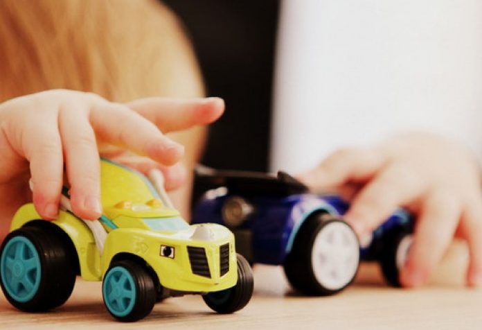 Toddler Purposely Moving Objects and Toys: Child Development