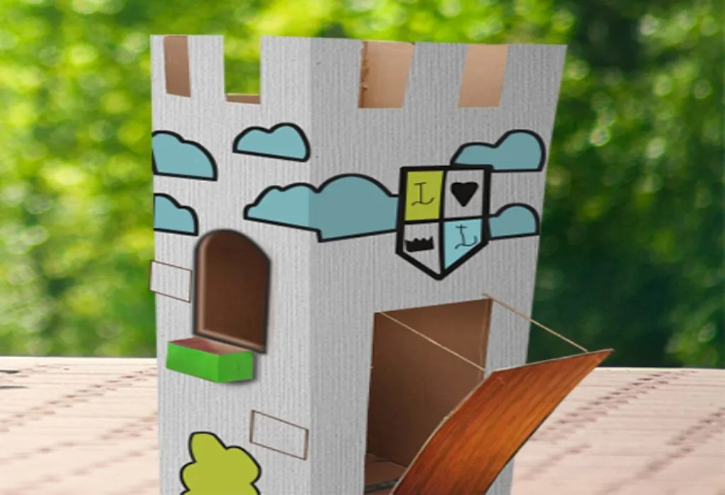 Kid’s Cardboard Castle