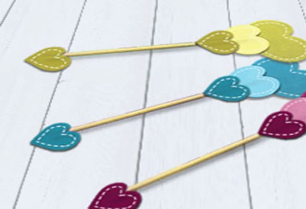 Valentine’s Day Cupid Arrow DIY For Kids