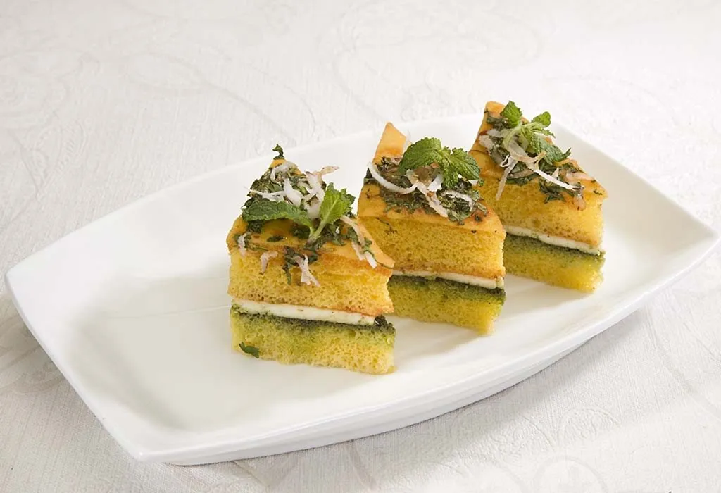 How to Make Dhokla Sandwich with Cheese - Recipe on FirstCry Parenting