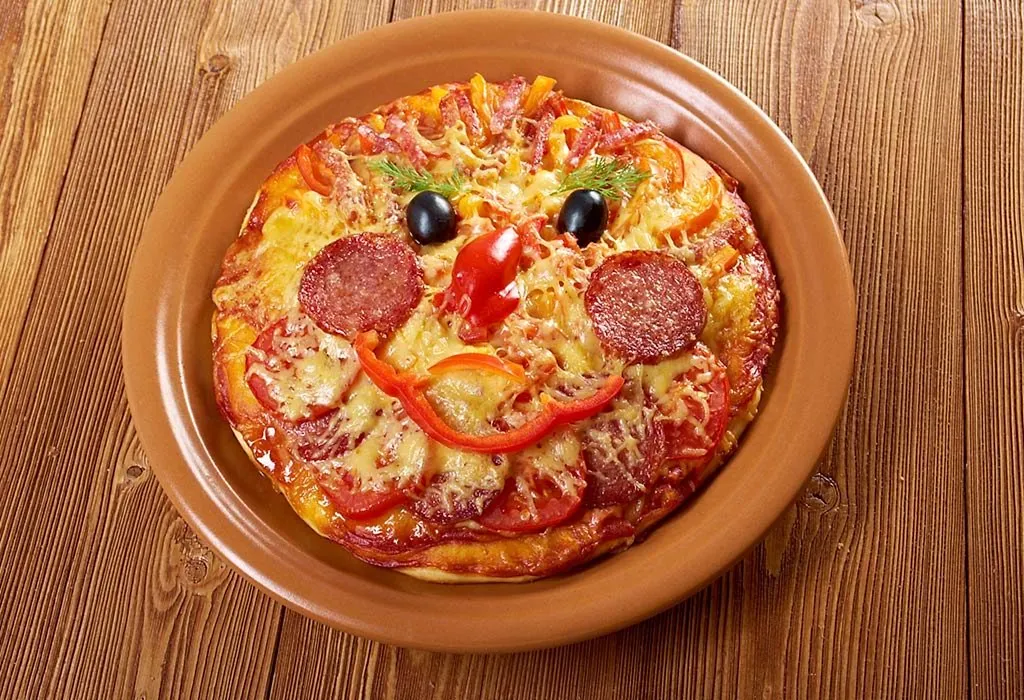 How to Make Pizza Smileys - Recipe on FirstCry Parenting