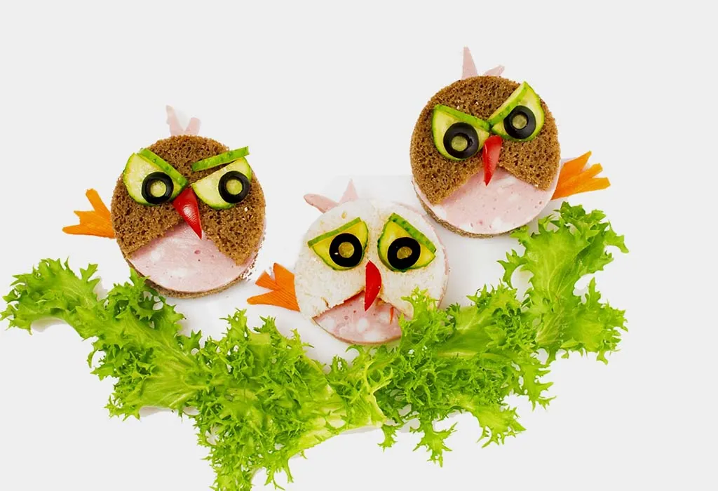How to Make Angry Birds Sandwich - Recipe on FirstCry Parenting