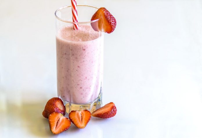 Strawberry Ice Cream Smoothie