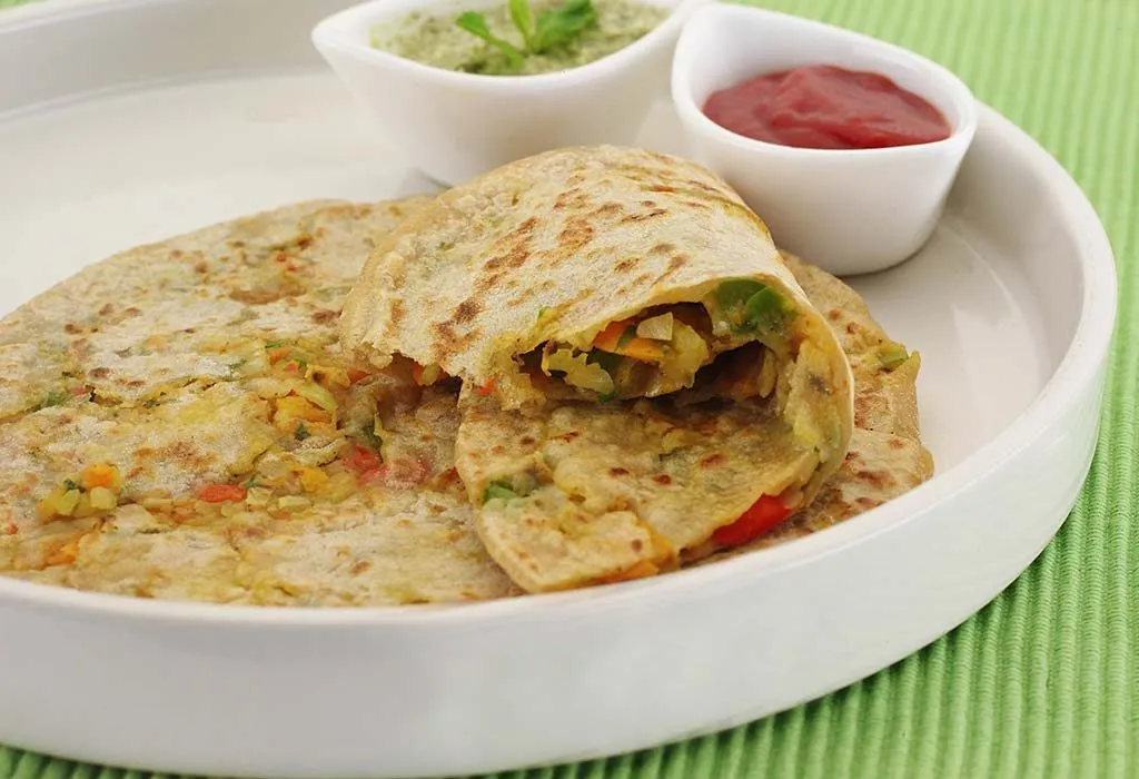 How to Make Mix-Veg Paratha - Recipe on FirstCry Parenting