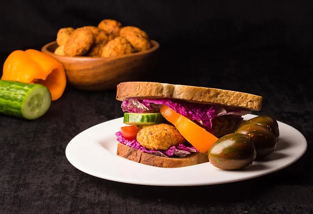 How to Make Falafel Sandwich - Recipe on FirstCry Parenting
