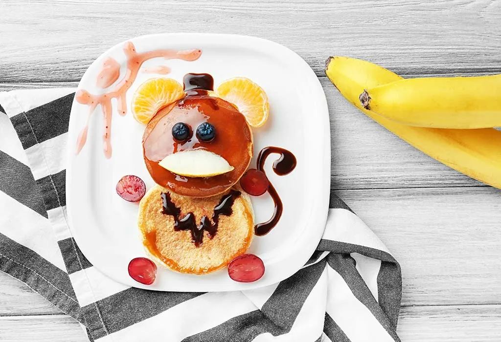 How to Make Pancake Monkey - Recipe on FirstCry Parenting