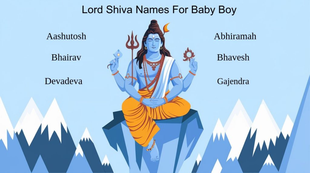130 Lord Shiva Names For Baby Boy