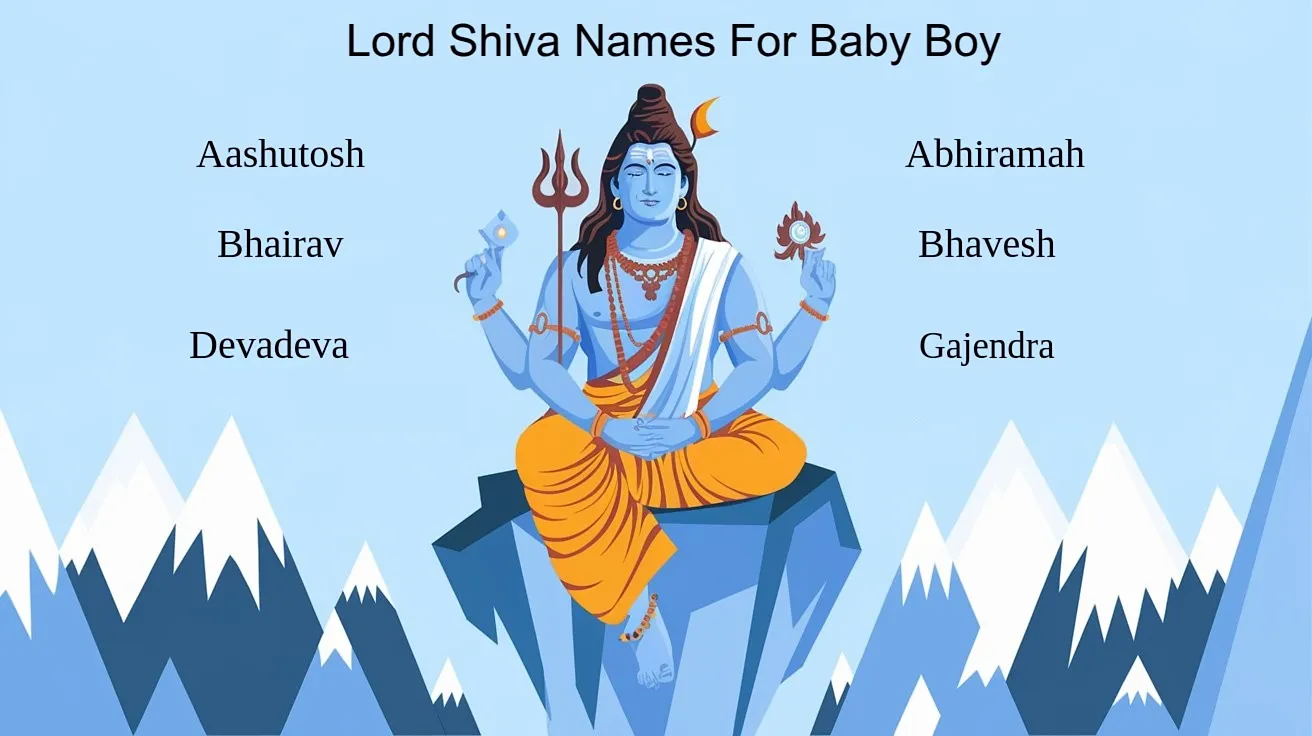 150 Lord Shiva Names For Baby Boy With Their Meanings