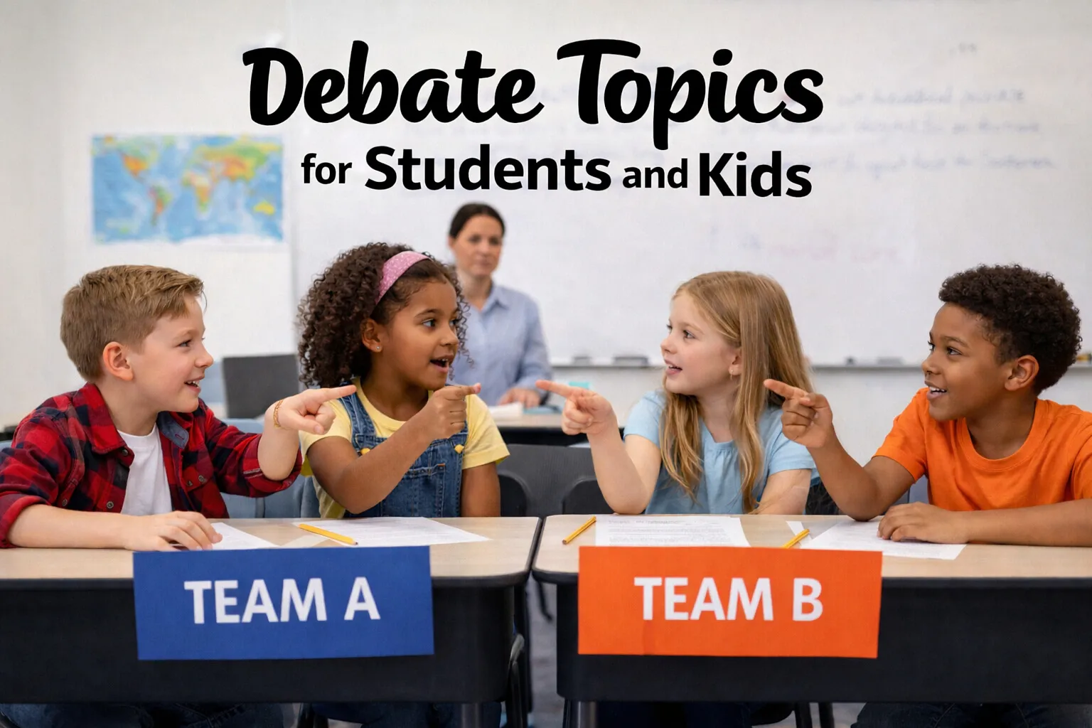 70+ Easy Debate Topics for Students and Kids