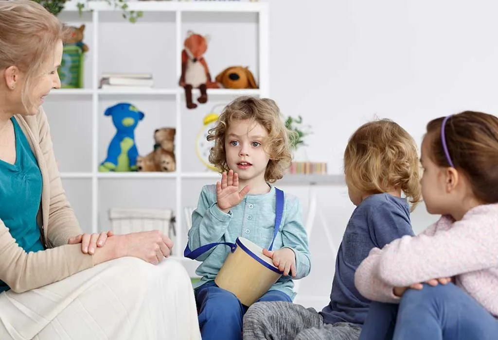 kid signing for other kids