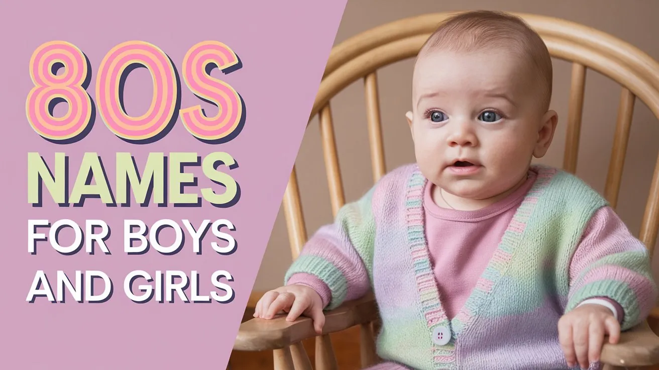 120+ Top 80s Names for Boys and Girls
