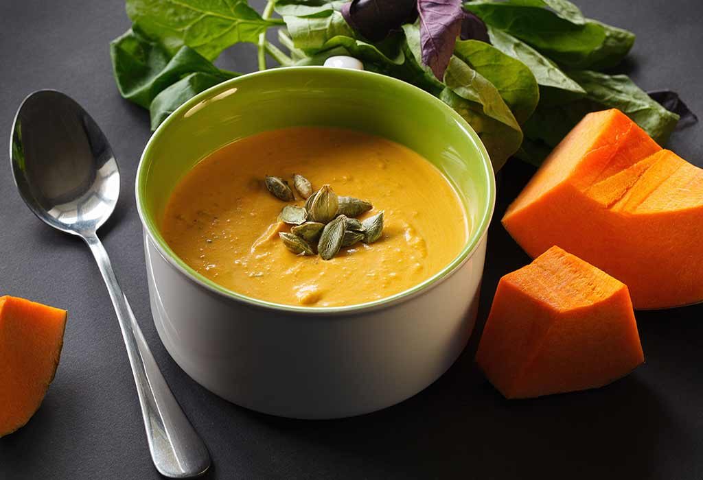 How to Make Spinach-Pumpkin Puree (Recipe) for Babies & Toddlers