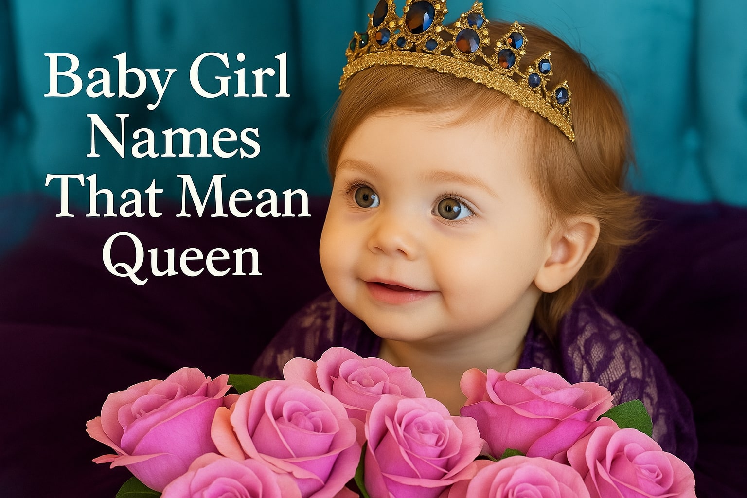 100 Names That Mean Queen Perfect for Your Baby Girl