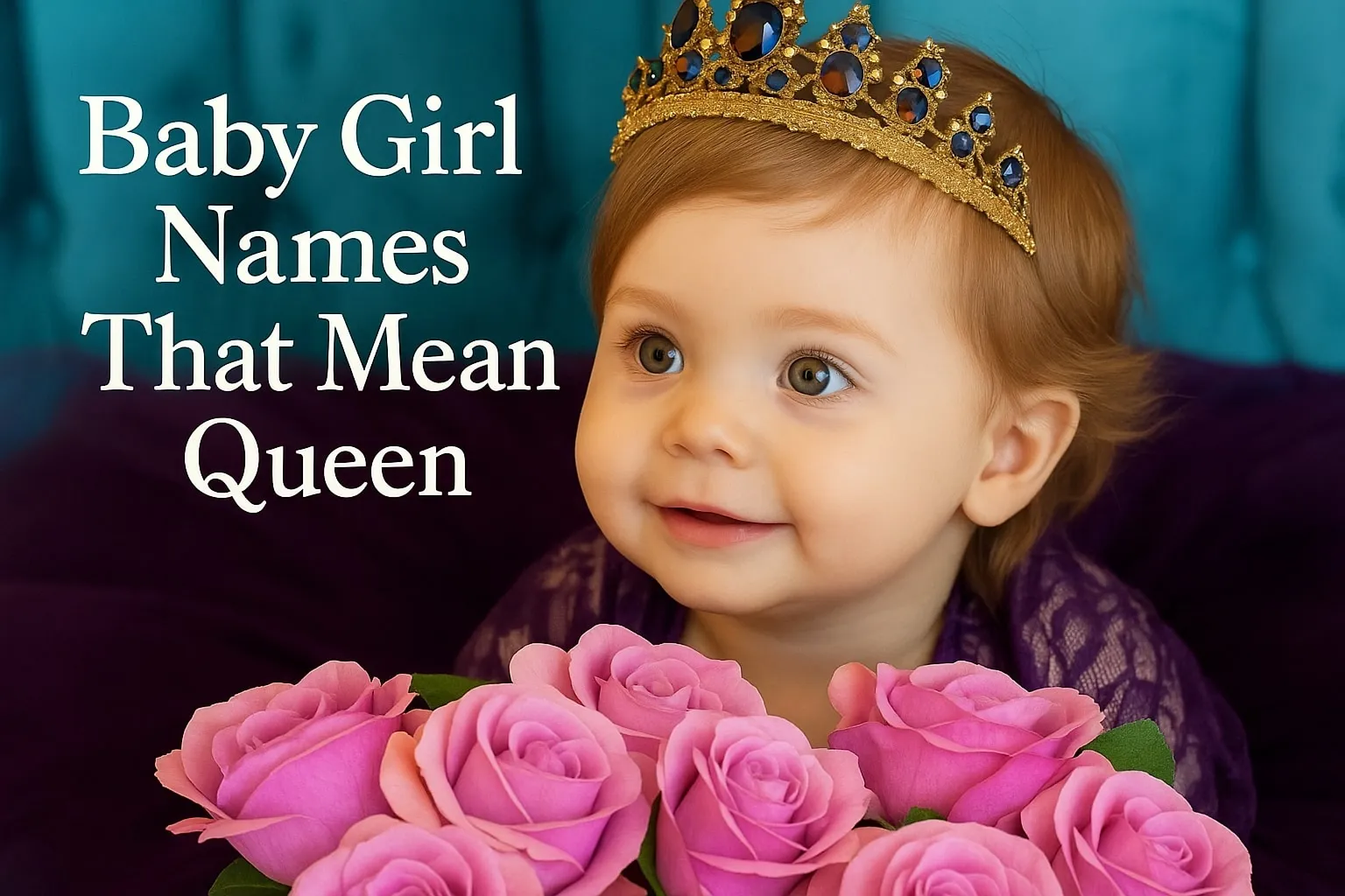 100 Names That Mean Queen Perfect for Your Baby Girl