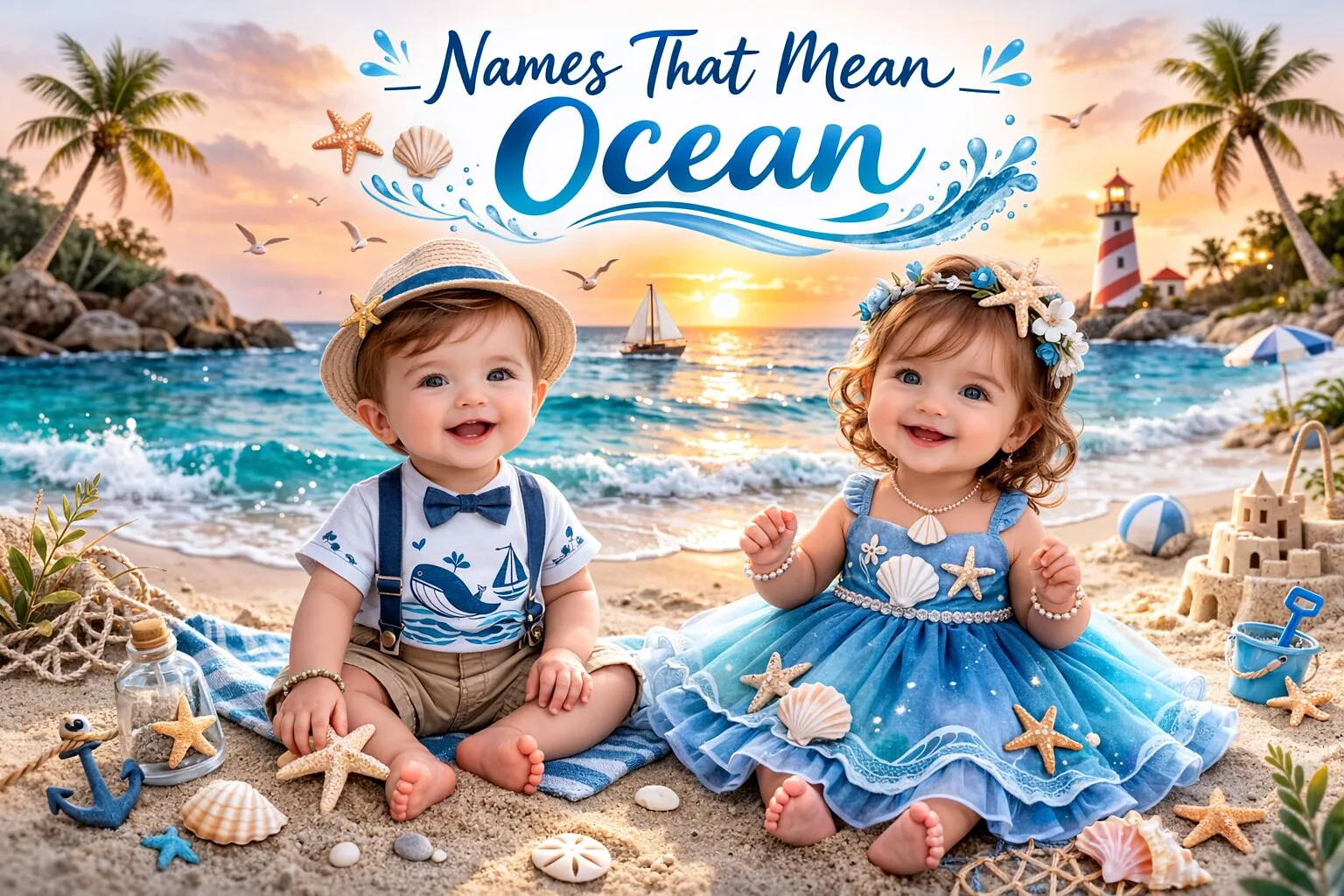 100 Ocean Names for Boys and Girls with Meanings