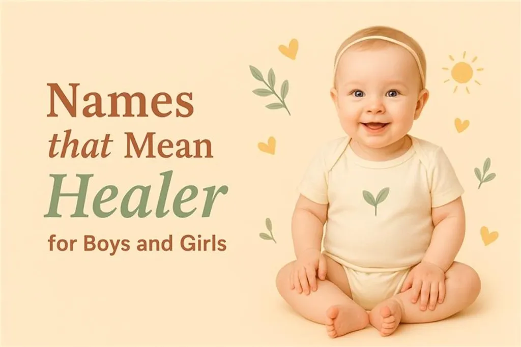 100 Boy & Girl Names That Means Healer