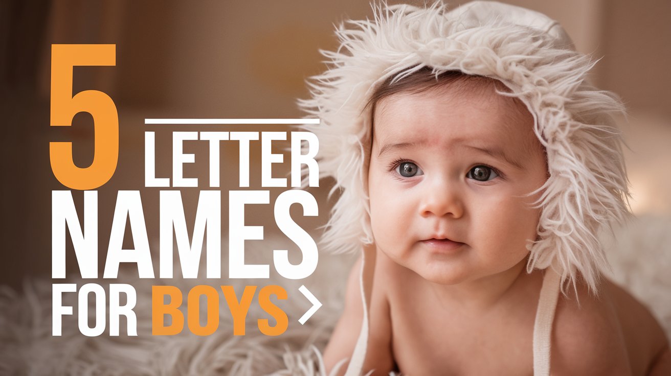 Top 90+ Five Letter Baby Boy Names With Meanings