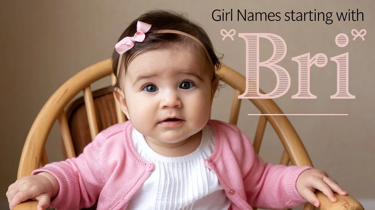 Top 55 Girl Names Starting With Bri