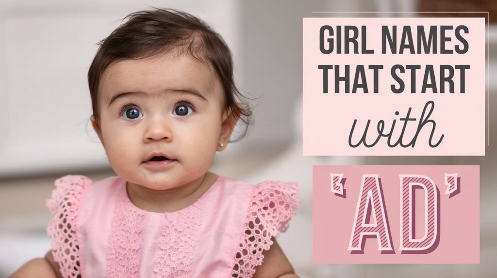 Top 70 Girl Names That Start With ‘Ad’