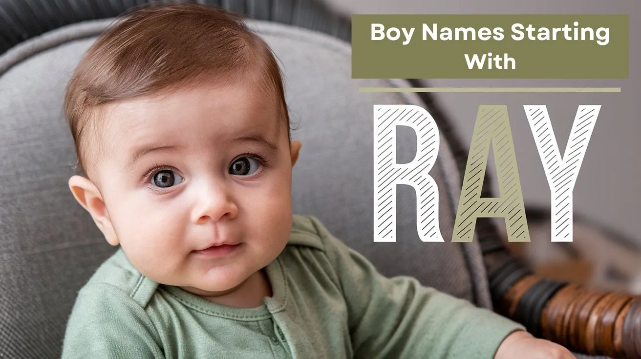 Top 50+ Boy Names Starting With "Ray"