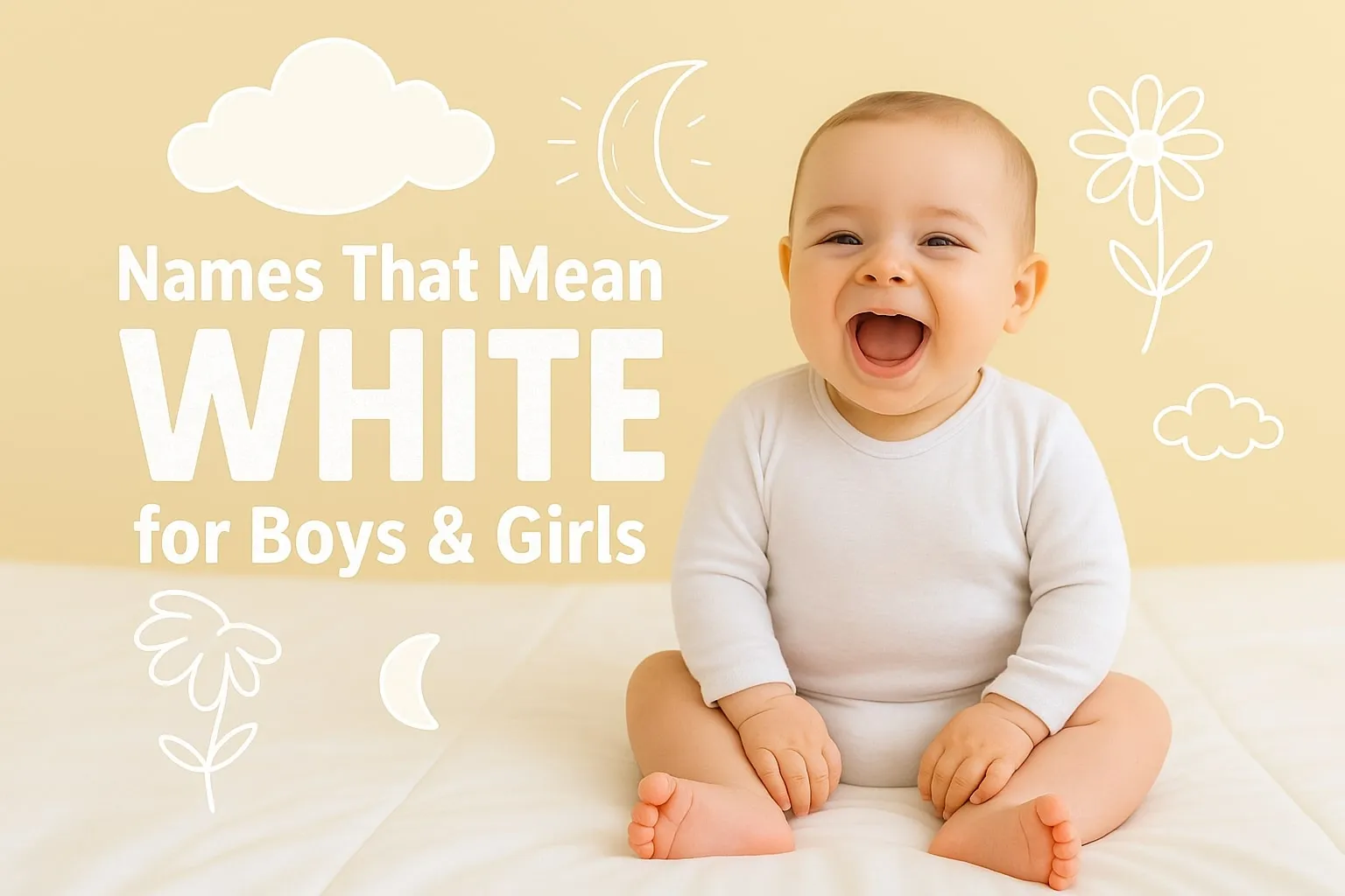 150 Names That Mean White For Boys & Girls