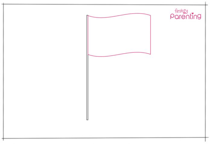 How to Draw Indian National Flag Step by Step