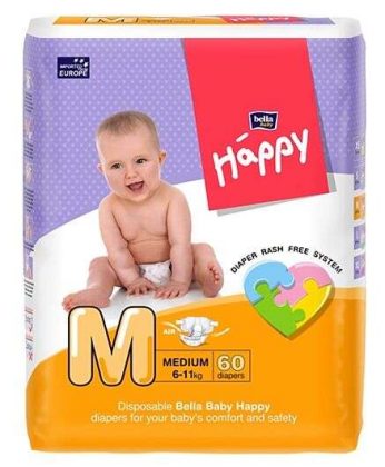 Bella Baby Happy Diapers are one of the few baby diapers which protect ...