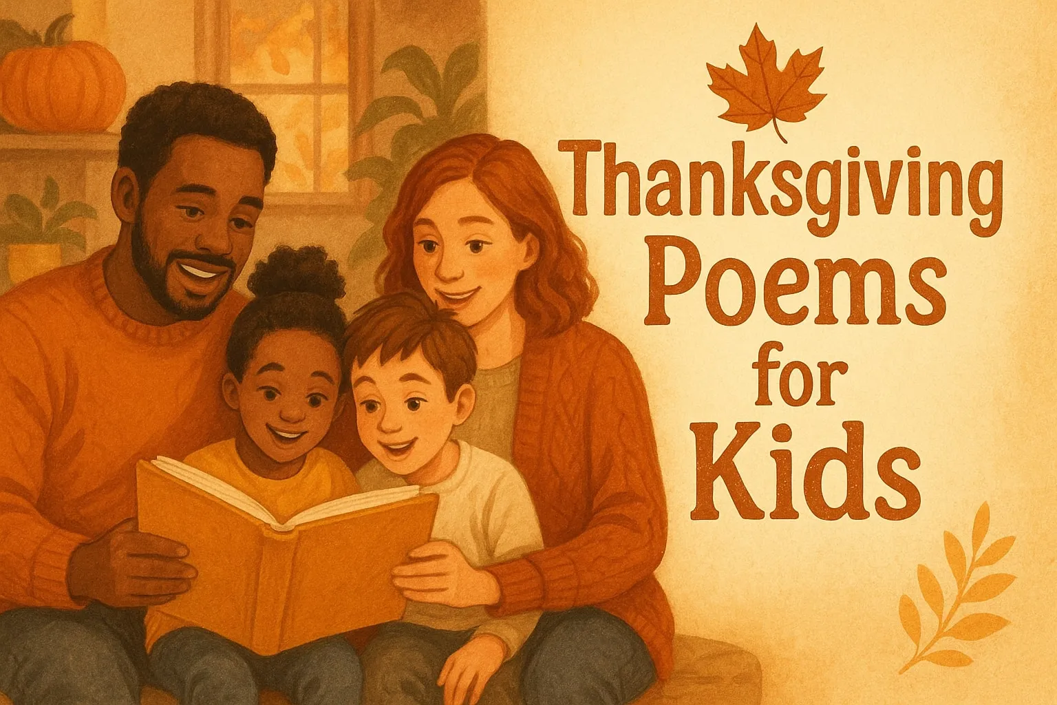 12 Best Thanksgiving Poems for Kids to Express their Gratitude
