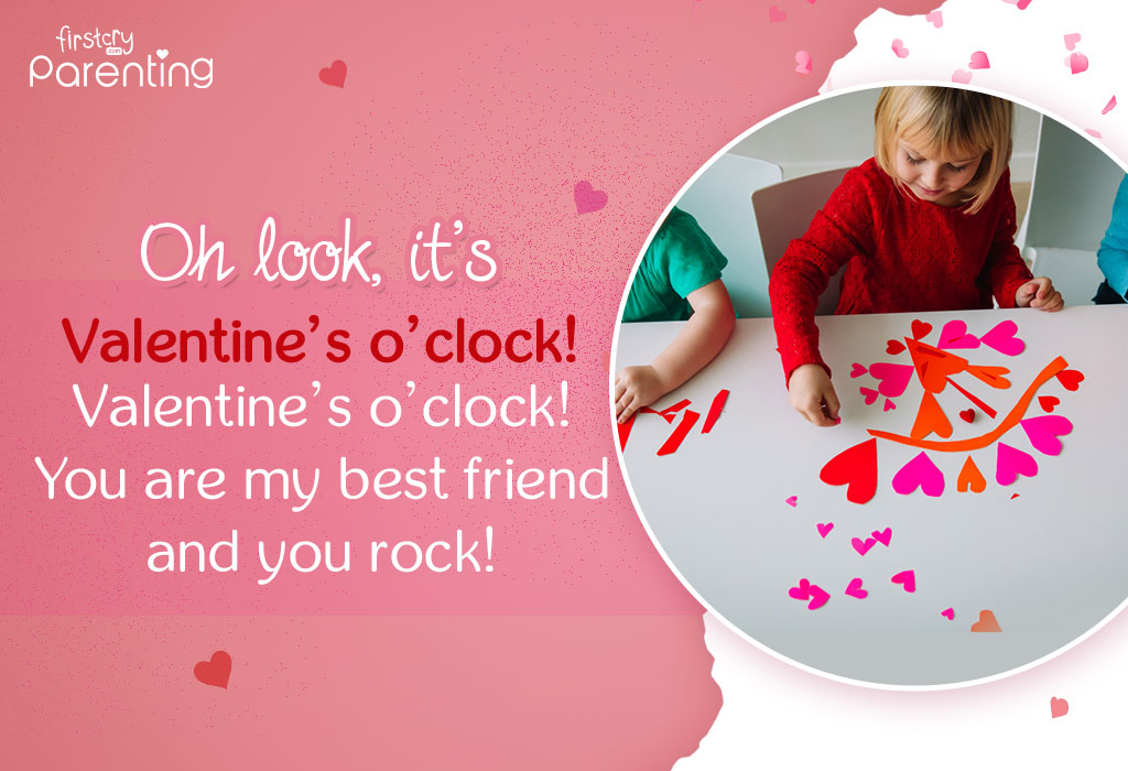 Sweet Valentine's Day Quotes Wishes & Sayings for Kids