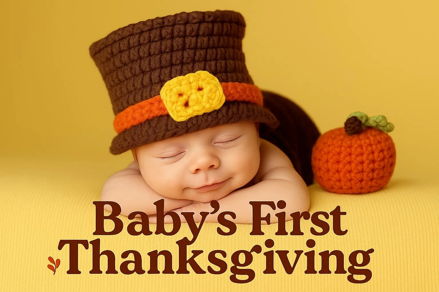Thanksgiving 2026 - How to Celebrate Baby's First Thanksgiving