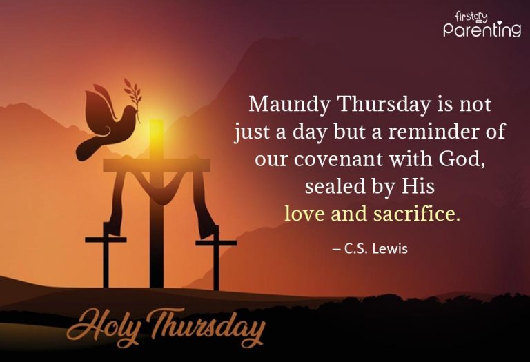 Holy Thursday (Maundy Thursday) 2024 - Quotes & Wishes
