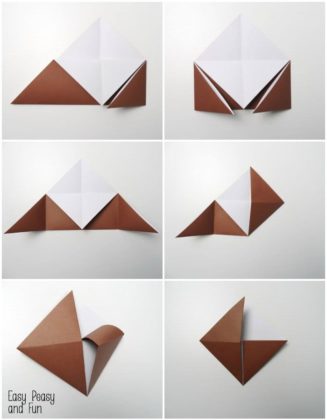 Simple Origami Christmas Decorations For Kids
