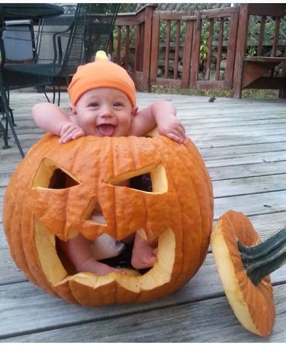 Cute Baby In Pumpkin Pictures Ideas For Your Little Ones