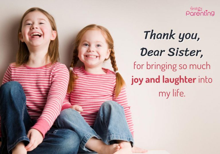 120 Thank You Messages and Quotes for Sister
