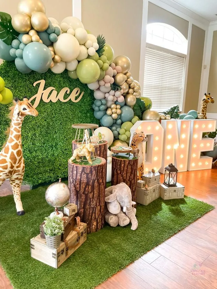 Baby boy birthday theme store