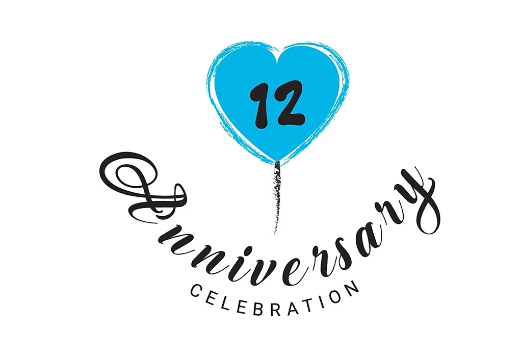 Anniversary 12 years store