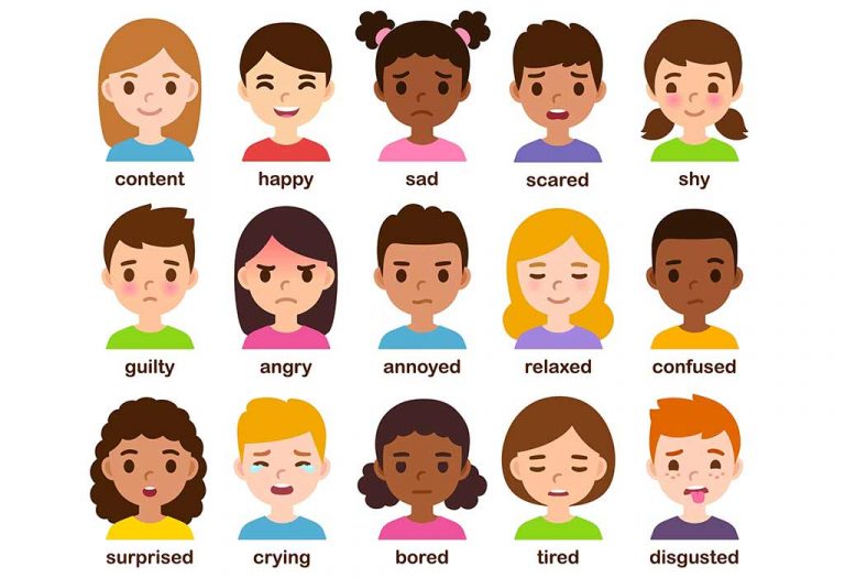 Simple Feelings Chart for Kids to Understand Emotions