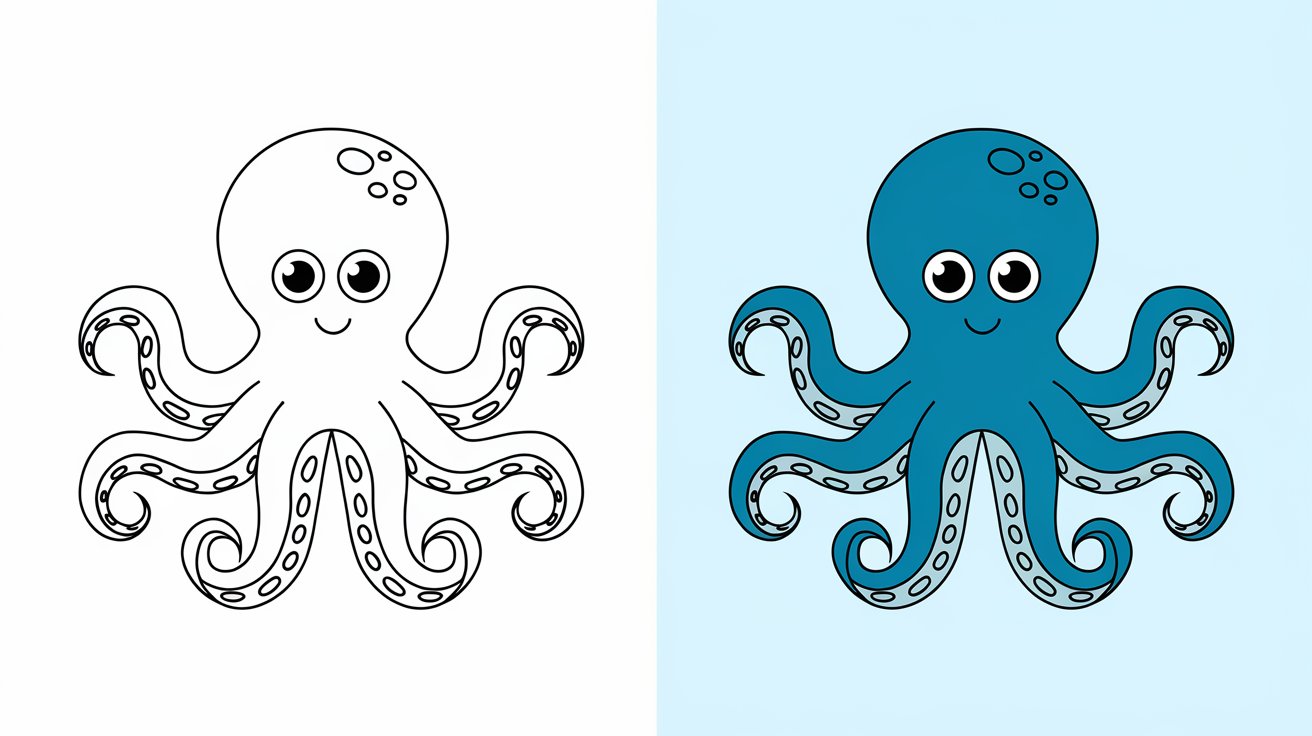 25 Octopus Coloring Pages: Free Printable Sheets, Pictures and Images ...