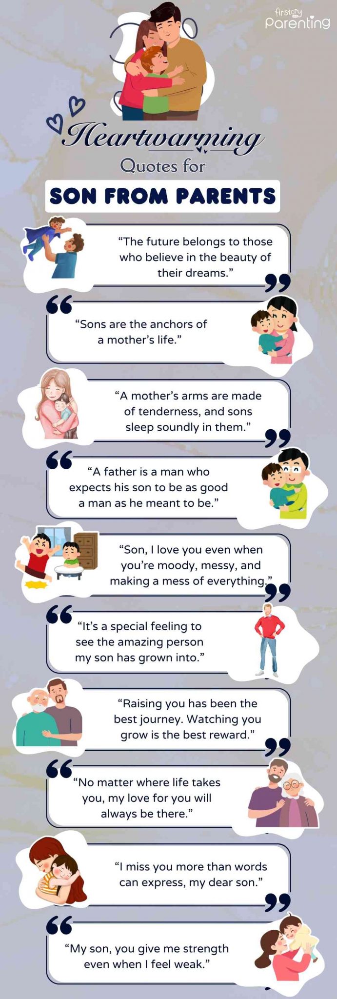 120 Best Quotes for Son From Mom and Dad