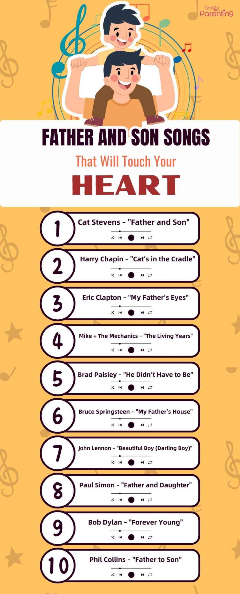 Best Father Son Songs To Strengthen Their Bond