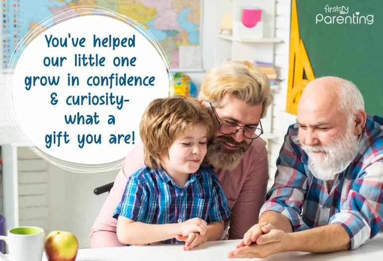 150+ Heartfelt Thank You Notes Or Messages For Preschool Teachers