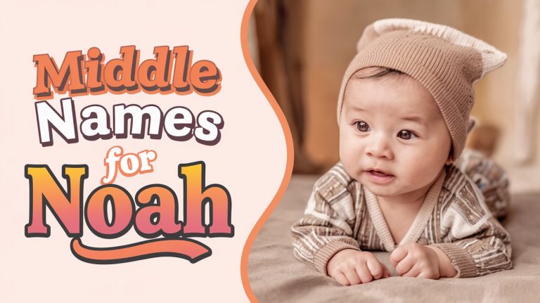150+ Middle Names For Noah (With Meanings)