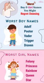 80 Worst Baby Names That Might Not Suit Your Child Well