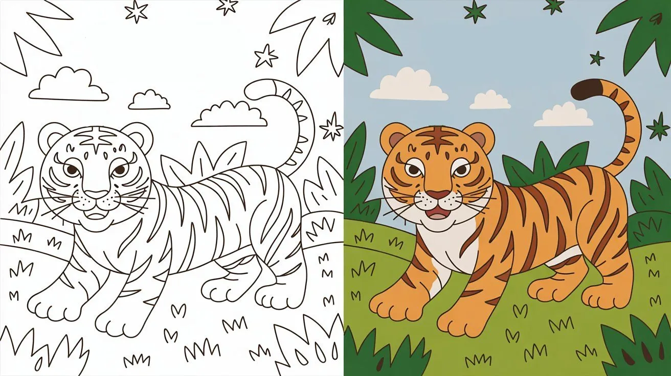 20 Tiger Coloring Pages: Free Printable Sheets, Pictures and Images for ...
